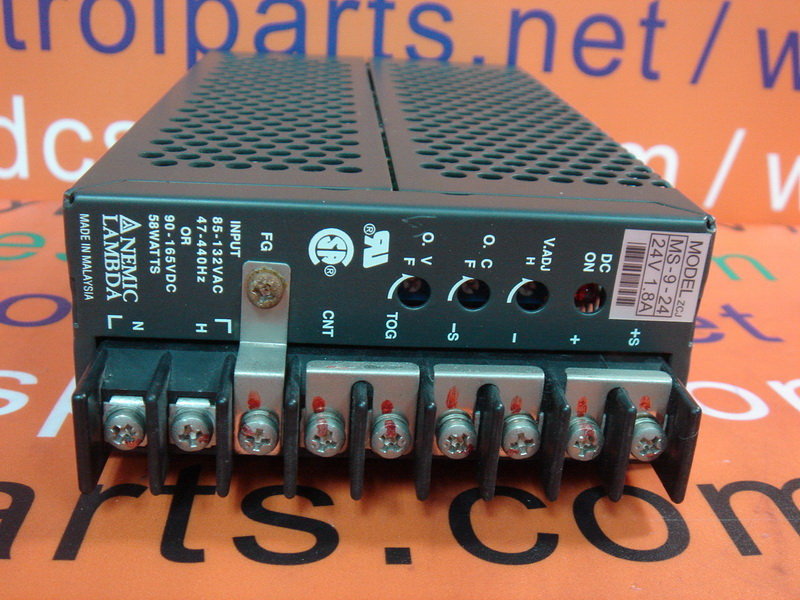 NEMIC-LAMBDA MS-9-24 24V 1.8A - 裕益科技自動化設備可程式編碼器PLC分散式控制系統DCS